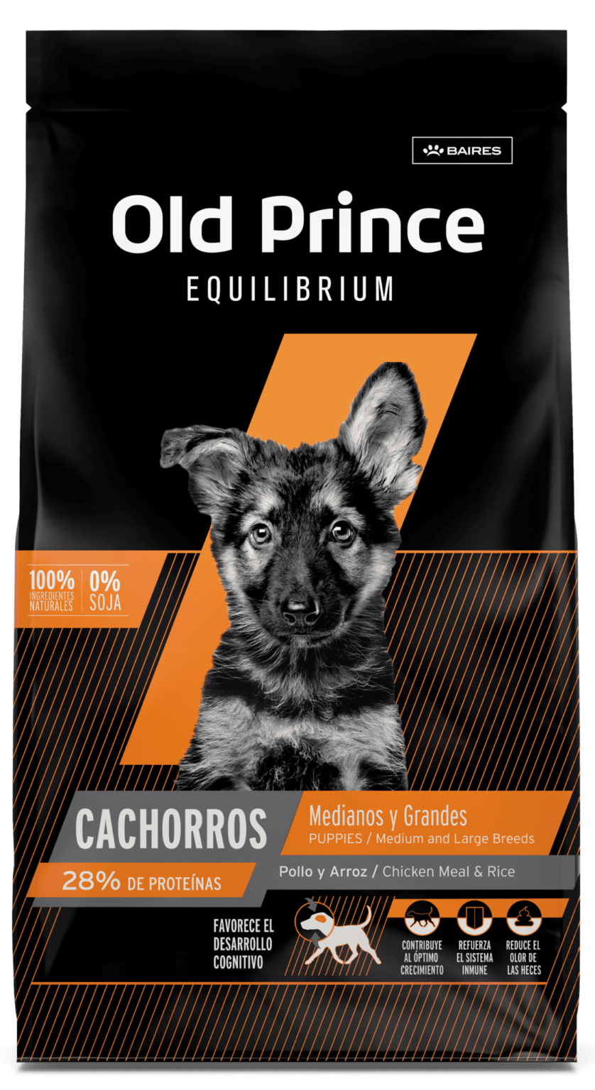 Old Prince Equilibrium Cachorros Medianos y Grandes Pollo y Arroz – Old ...