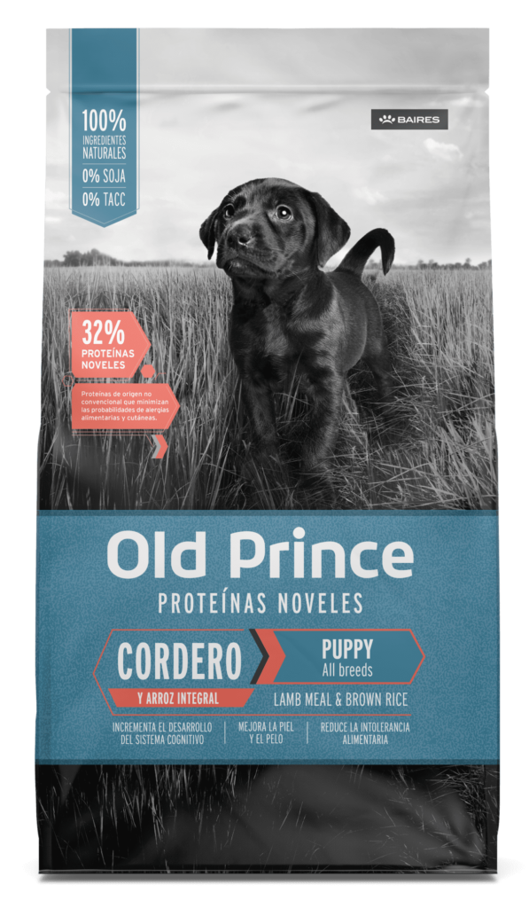 Old Prince Proteínas Noveles Cachorros Todas las Razas Cordero y Arroz ...
